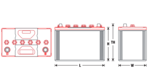 N70(L) 70D31R/L (12V70AH) – Toyo Battery Myanmar
